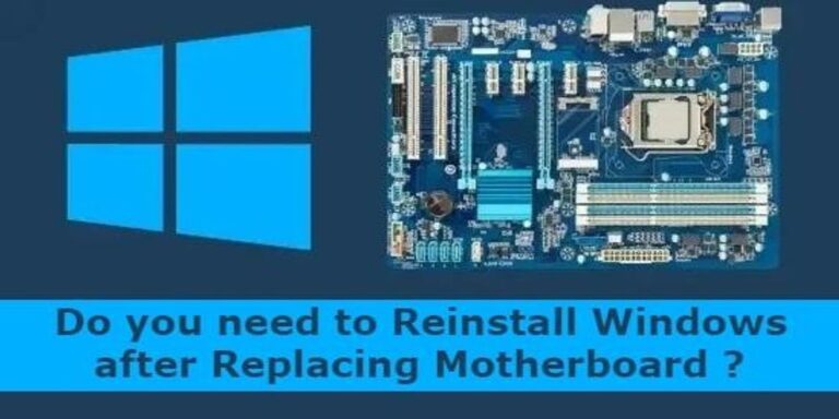 Do you need to reinstall Windows after replacing motherboard? - TechDIY ... Do you need to reinstall Windows after replacing motherboard? - TechDIY ...