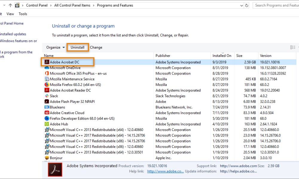 How do I completely remove Adobe from Windows 10? – TechDIY.info