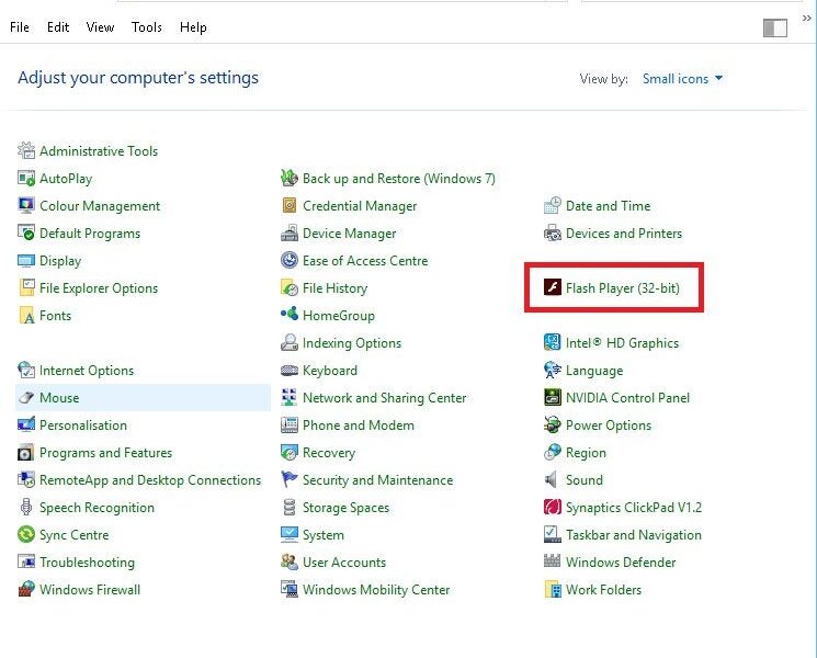 How do I remove Flash from Control Panel in Windows 10? – TechDIY.info