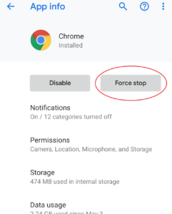 How do I stop Chrome from reloading Android? | TechDiy.info