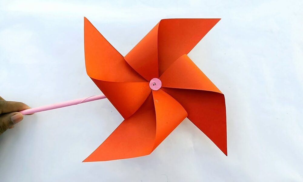 How do you make a wind pinwheel? – TechDIY.info