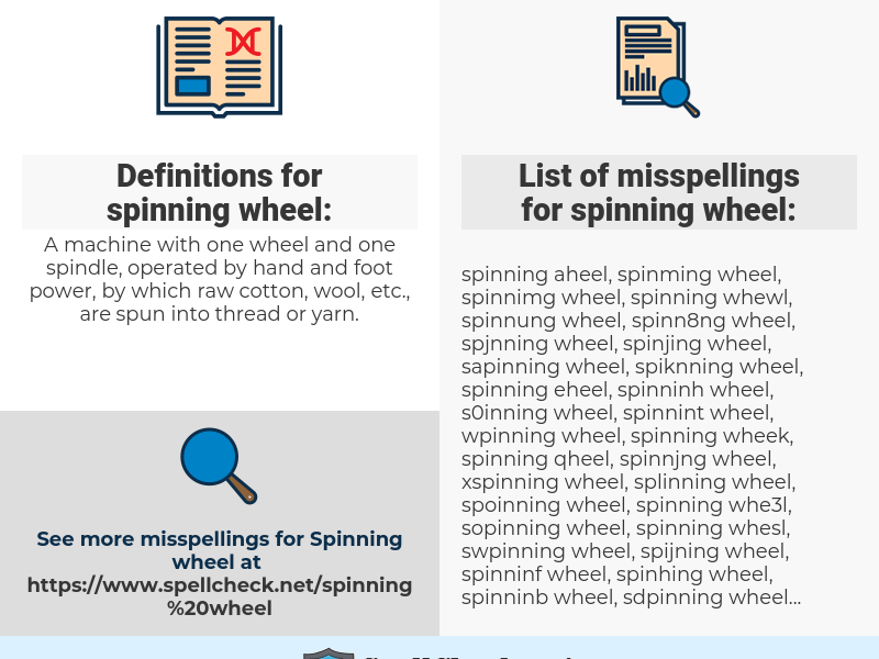 How do you spell the spinning wheel? – TechDIY.info