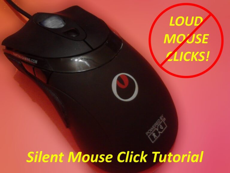 How does silent mouse work?