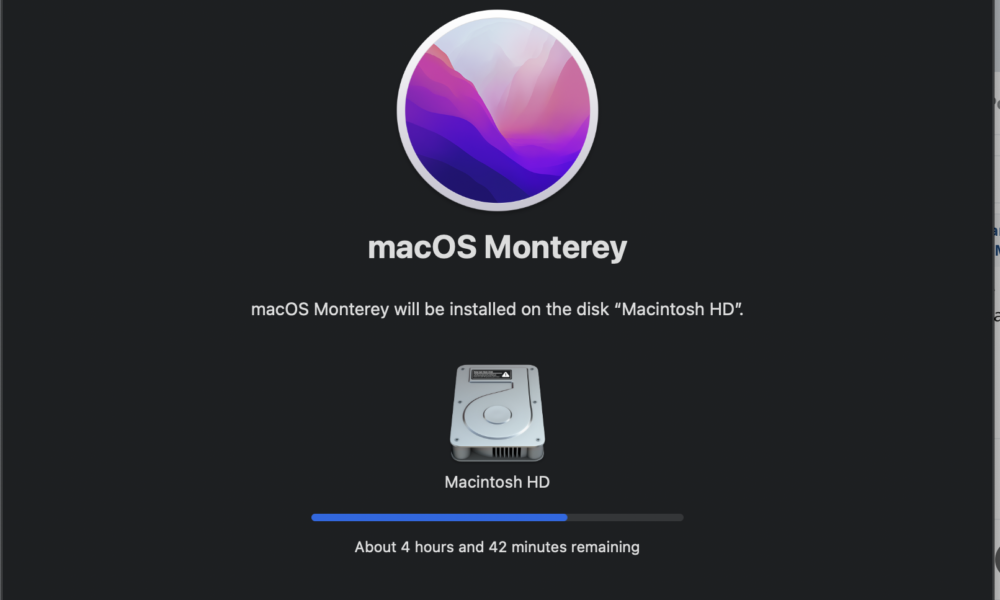 How long does it take to reinstall macOS Monterey? – TechDIY.info