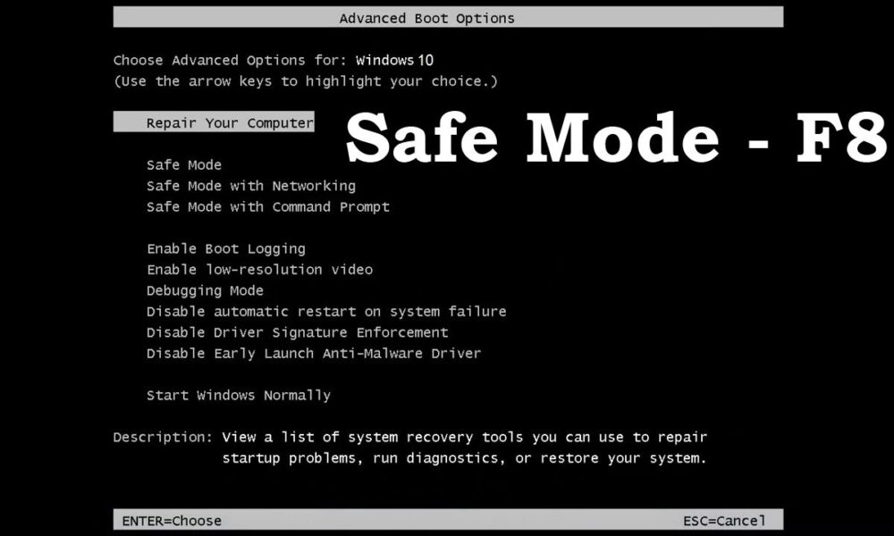 Is F8 Safe Mode for Windows 10? – TechDIY.info
