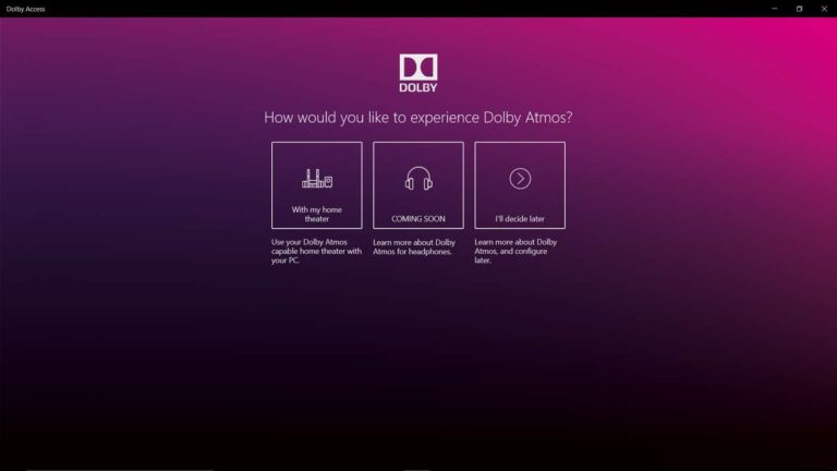 Que fait Dolby access ? | TechDiy.info