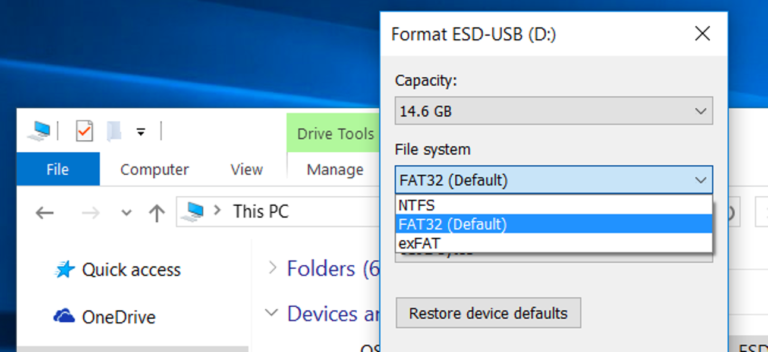 Sollte das USB-Laufwerk FAT32 oder NTFS sein? | TechDiy.info