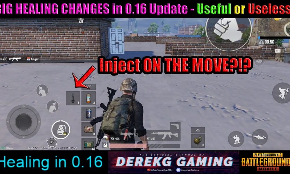 What button is heal PUBG? – TechDIY.info