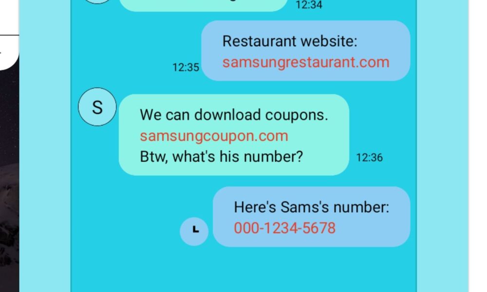 Que signifient les différentes couleurs sur les SMS de Samsung ...