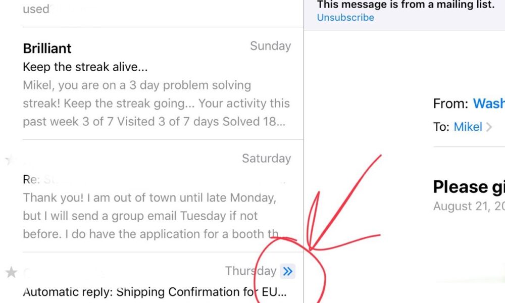 What does a blue circle mean on email? – TechDIY.info