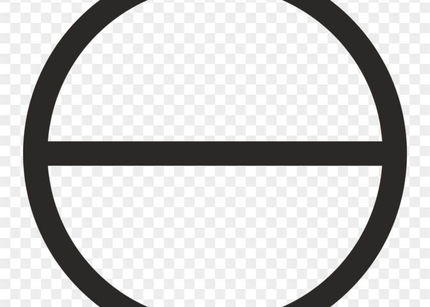 What does a circle with a horizontal line through it mean? – TechDIY.info