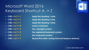 What does Ctrl Alt S do in Word? | TechDiy.info