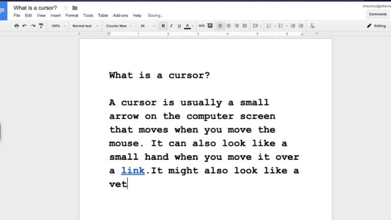 Hoe kom ik van de scroll-cursor af?