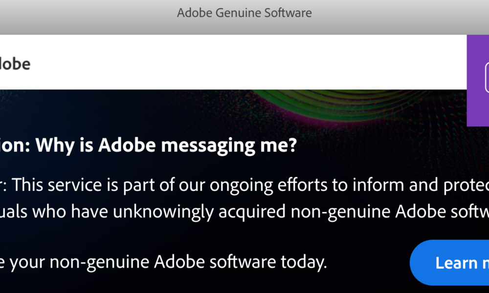 What is Adobe genuine used for? – TechDIY.info