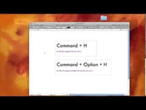 What is Command H on Mac? | TechDiy.info