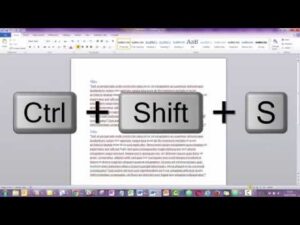 What is Ctrl Shift S? | TechDiy.info