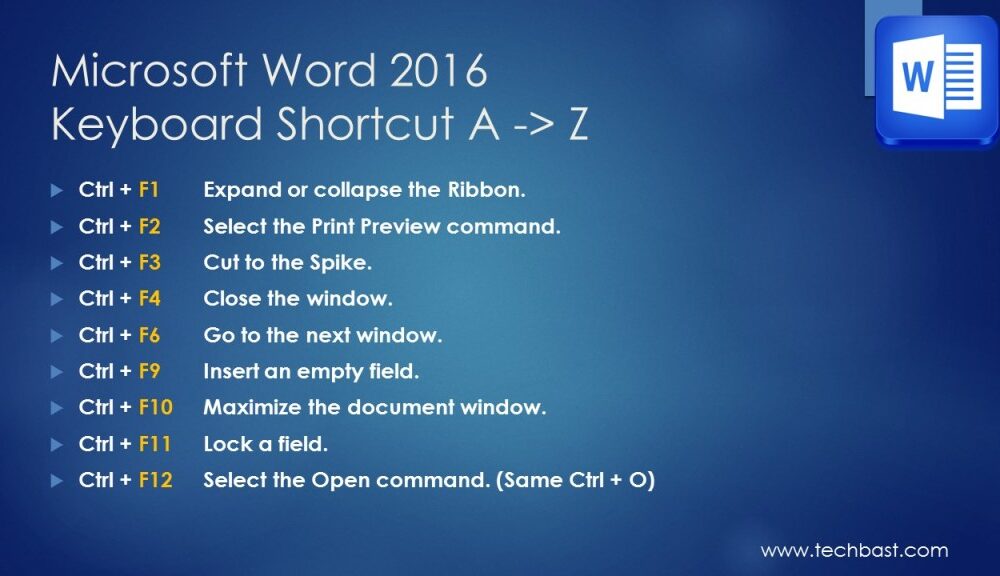 What is Ctrl T in word? - TechDIY.info