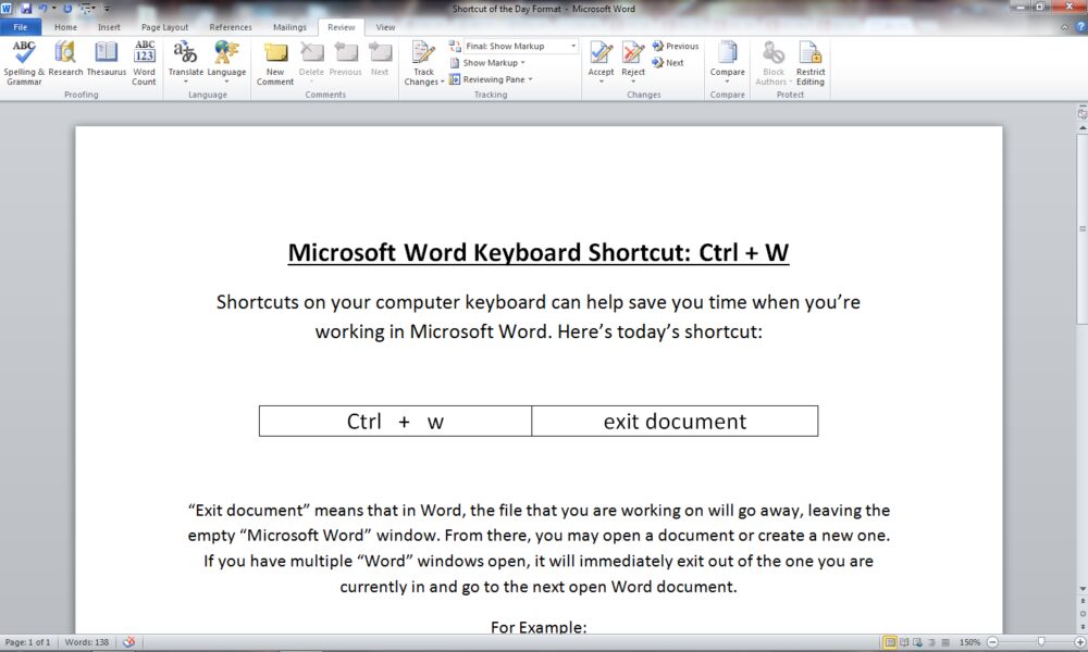 What is Ctrl G used for? | TechDiy.info