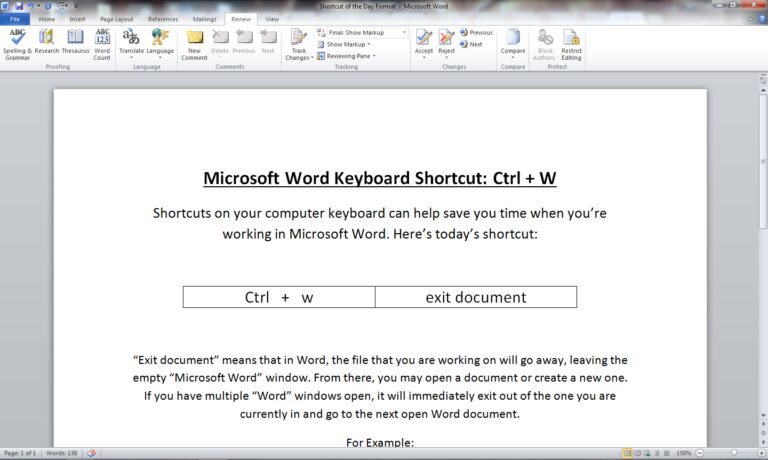 A quoi sert Ctrl G ? | TechDiy.info
