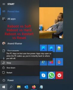 What is difference between restart and reboot? | TechDiy.info
