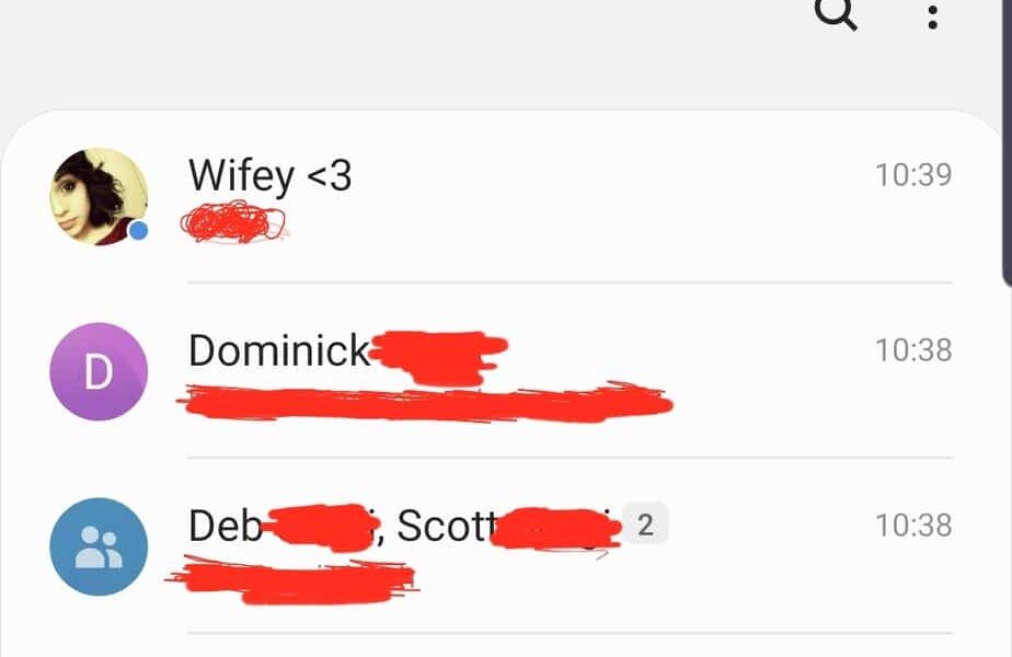 What is the blue dot on Samsung messages? - TechDIY.info