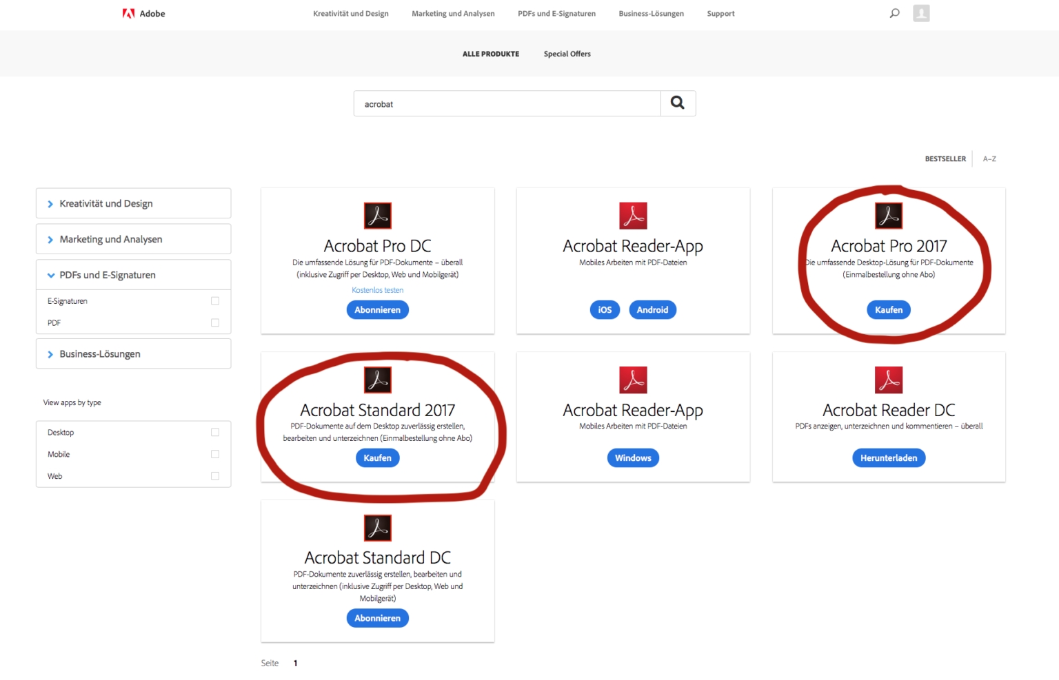 What is the difference between Adobe Acrobat and Adobe Acrobat Pro ...