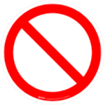 Why does my cursor have a red circle with a slash in it? | TechDiy.info