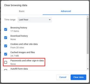Will clearing cache delete passwords? – TechDIY.info