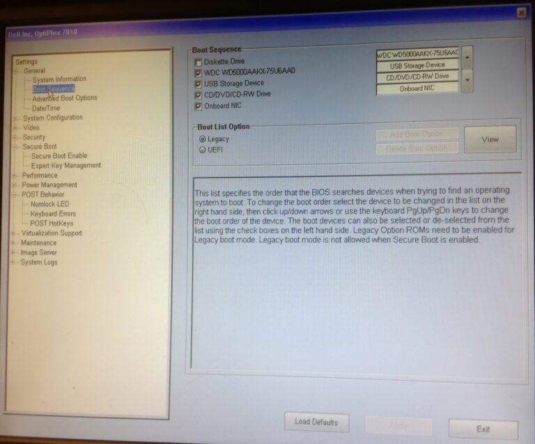 How do I change my BIOS from Legacy to UEFI Dell? | TechDiy.info