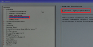 How do I enable Legacy option ROM on Dell? | TechDiy.info