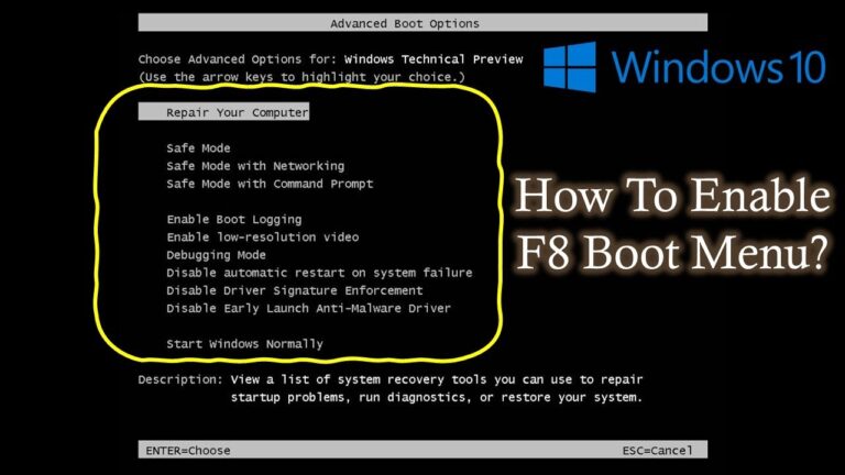 How do I enable the F12 boot menu? | TechDiy.info