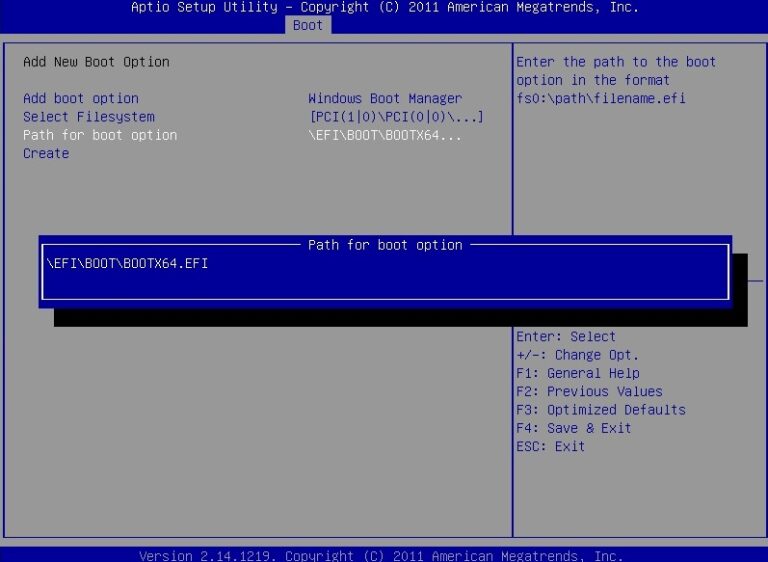How do I manually add UEFI boot options? | TechDiy.info