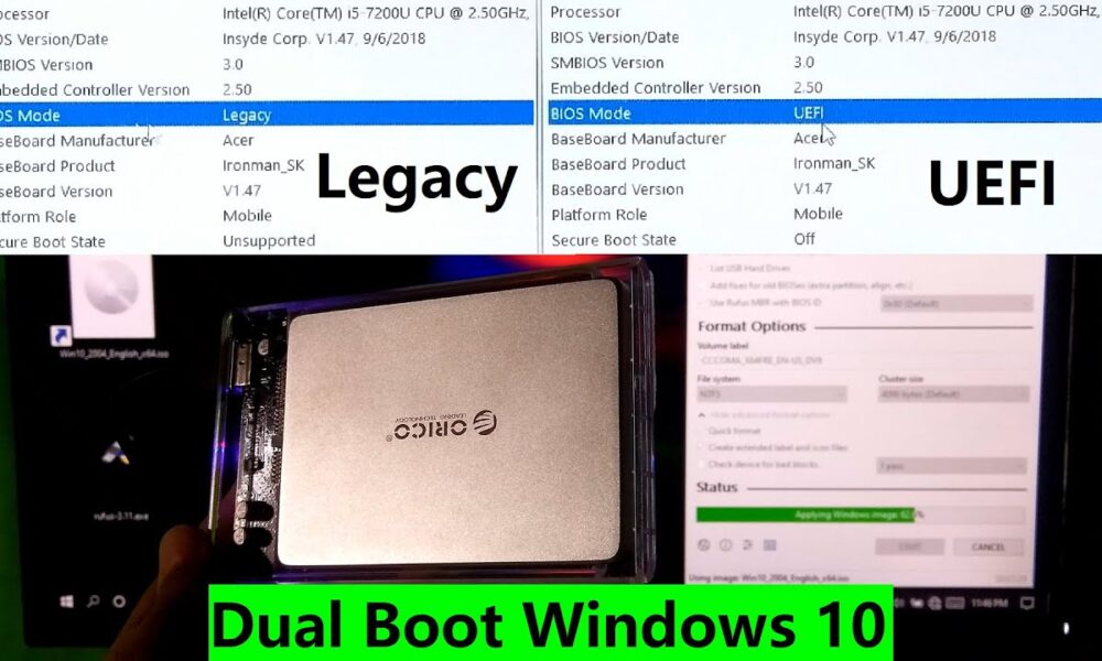 Should I use UEFI or legacy for dual boot? – TechDIY.info