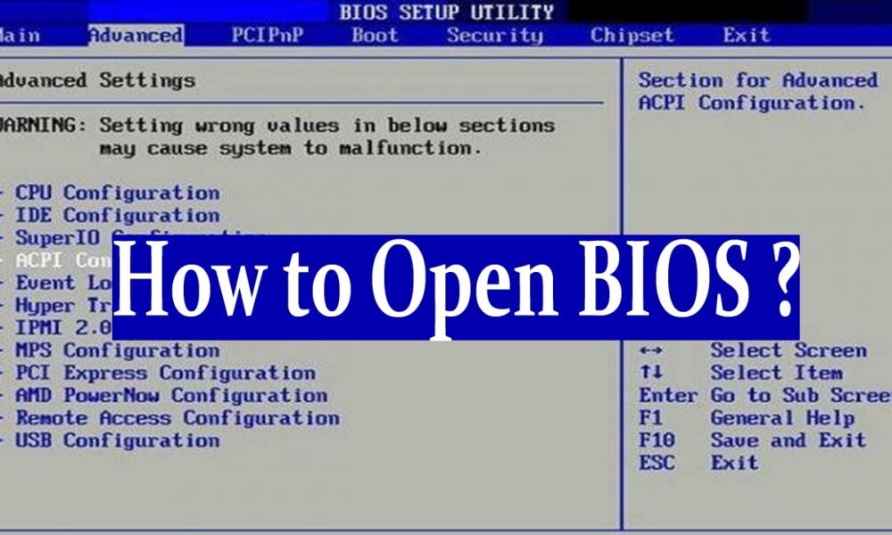 What key do I press to enter BIOS Windows 10? - TechDIY.info