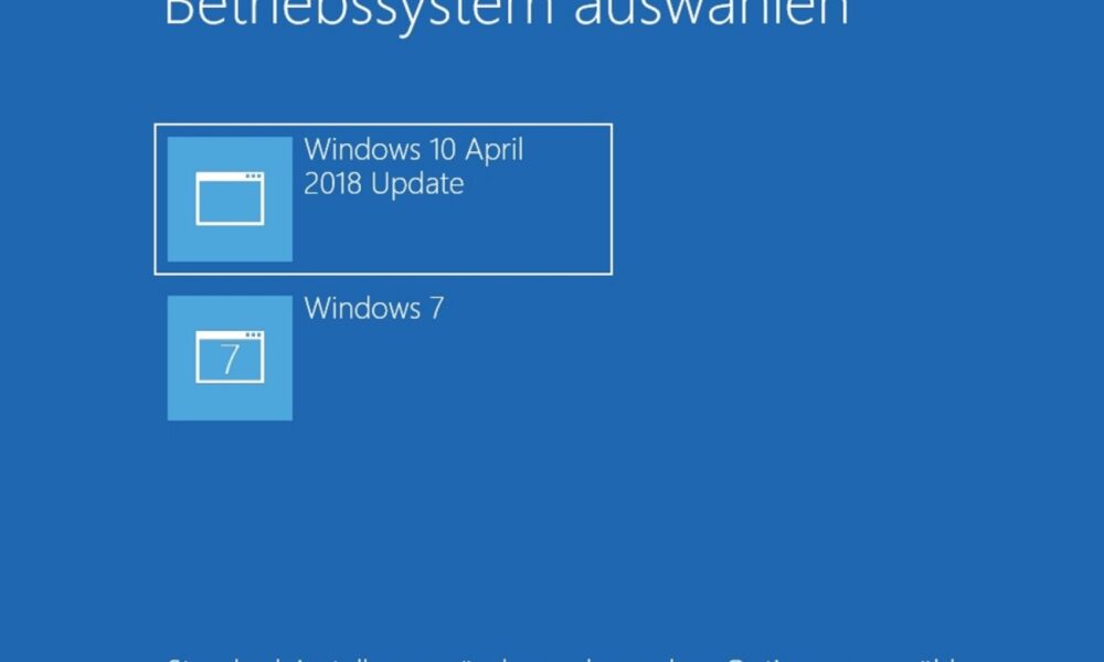 Wie Heisst Der Bootmanager Sous Windows