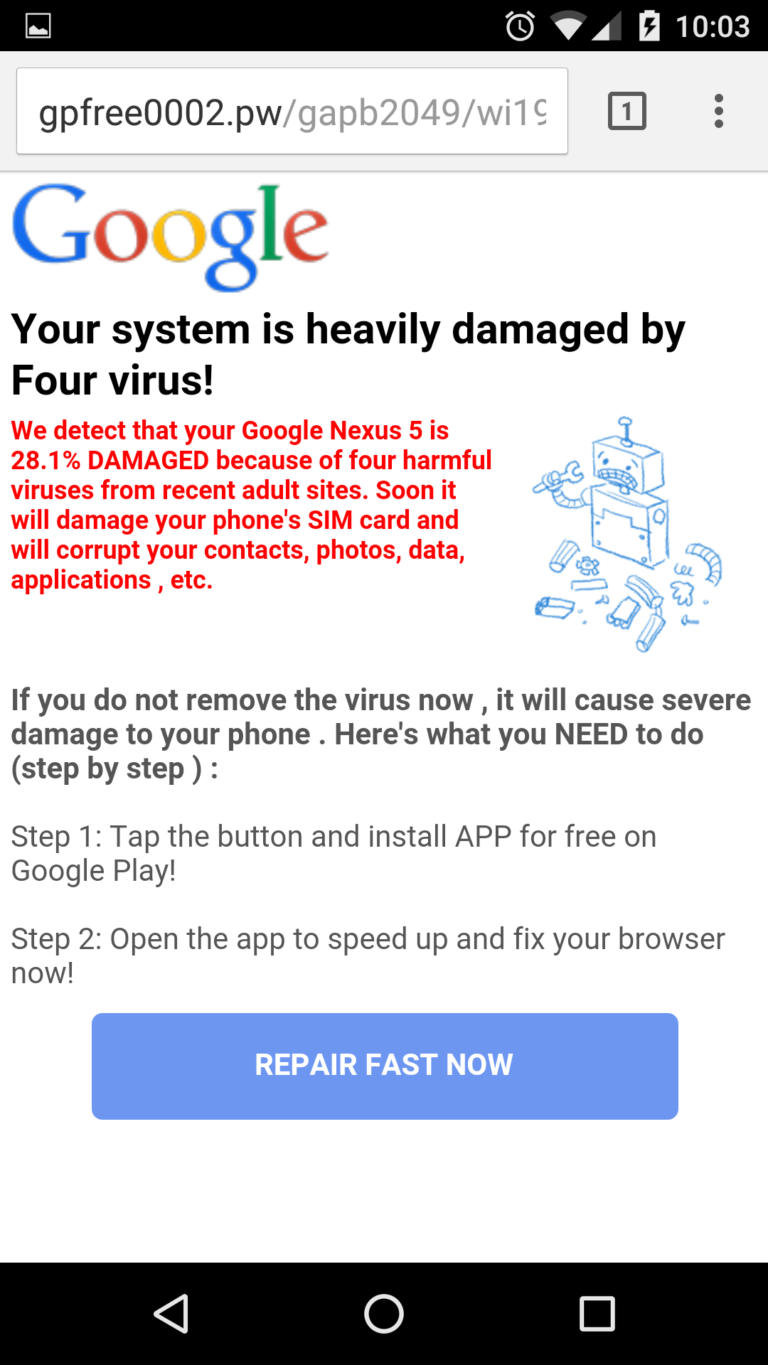 Are the Google virus warnings real? | TechDiy.info