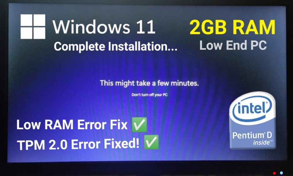 Can Windows 11 run on 2 GB of RAM? – TechDIY.info