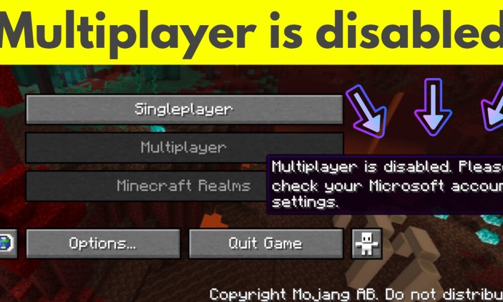 How do I enable Java Multiplayer on my Microsoft account for Minecraft ...