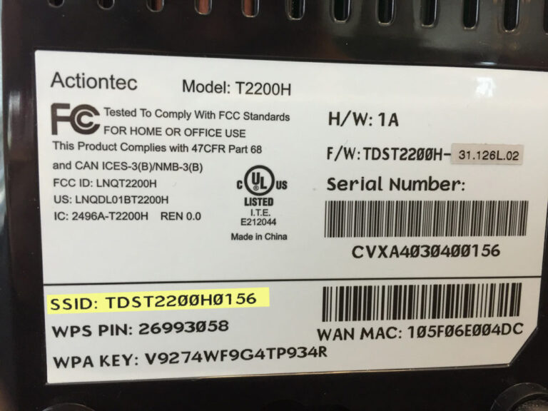 How do I find the network name and password for my router? | TechDiy.info