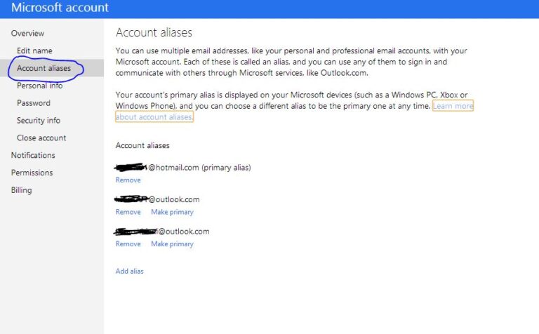 How do I recover my Microsoft account alias? | TechDiy.info