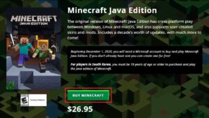 How much does a Minecraft account cost? | TechDiy.info