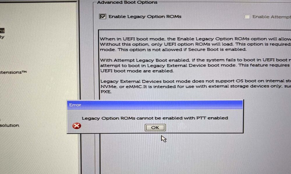 What does enable legacy option ROMs mean? – TechDIY.info What does enable legacy option ROMs mean? – TechDIY.info
