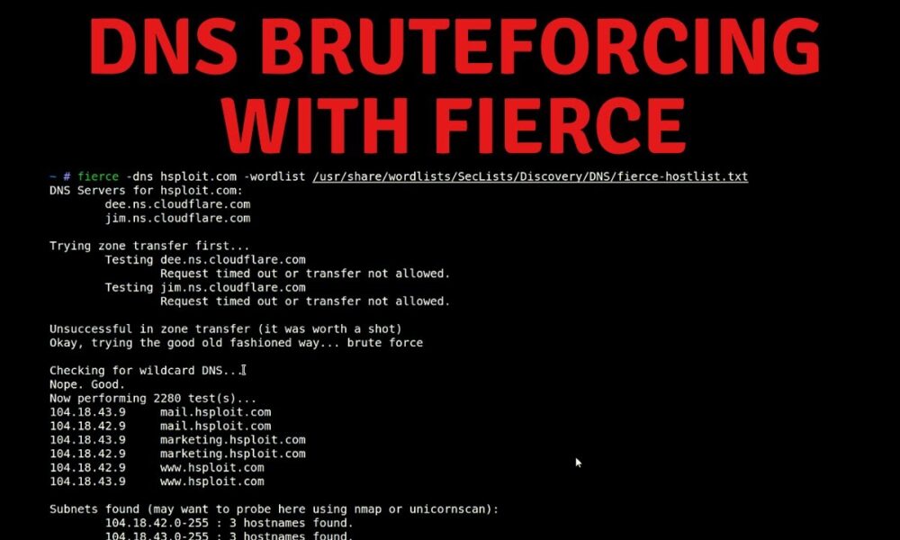 What is a DNS brute force? – TechDIY.info