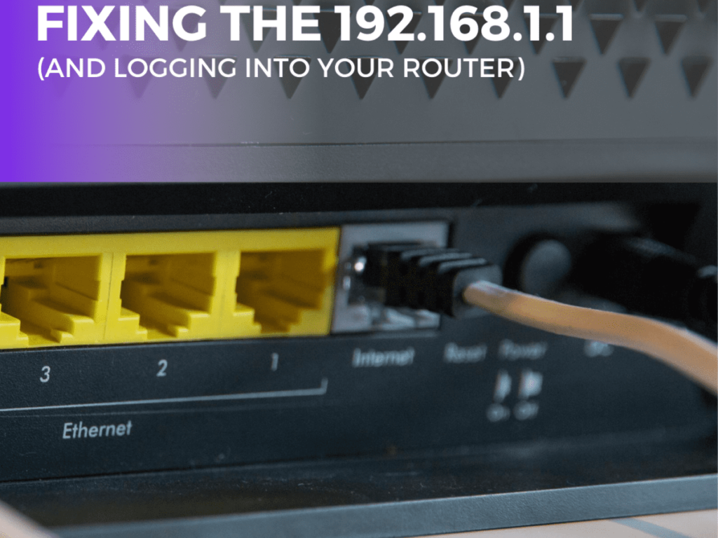 Why can I not log into my router? | TechDiy.info