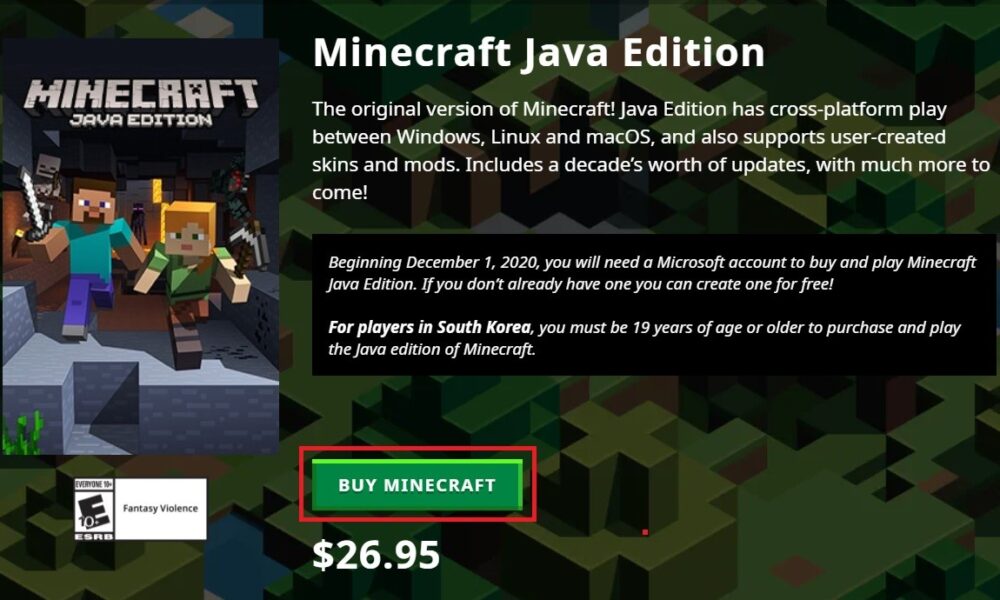 Why do I need a Microsoft account to play Minecraft? - TechDIY.info