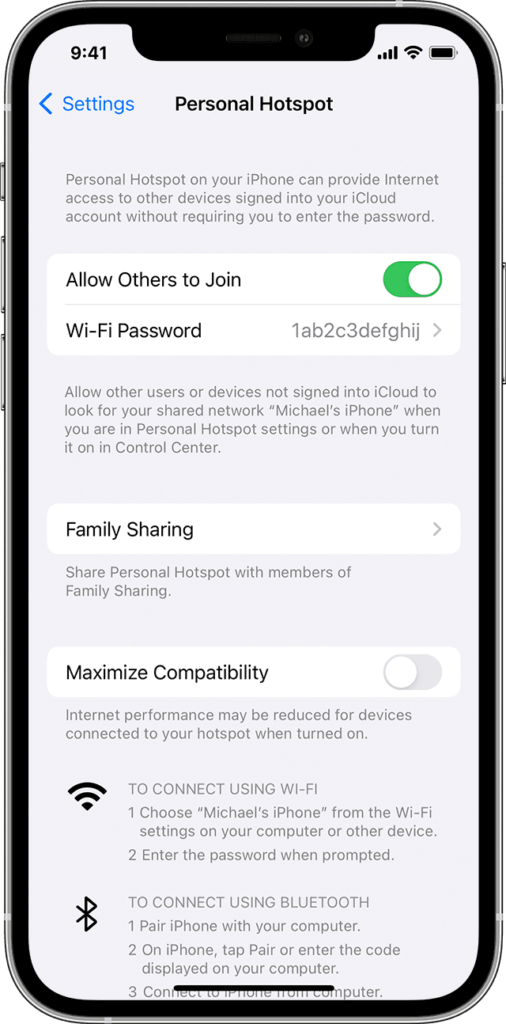 How do I enable tethering on my iPhone? | TechDiy.info