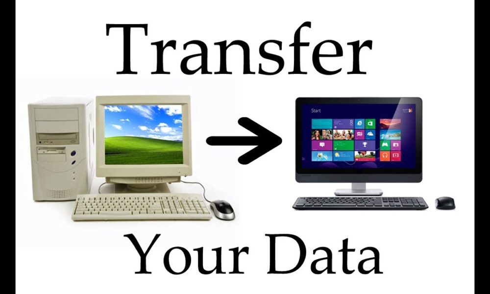 How do I transfer everything from my old computer to my new computer ...