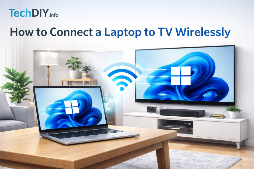 How to Connect a Laptop to a TV Wirelessly (4 Methods That Actually ...