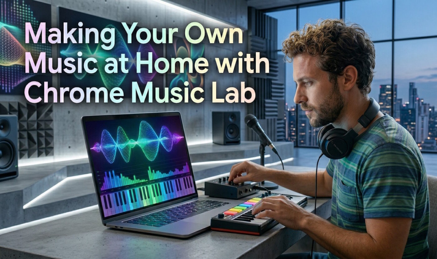Making Your Own Music at Home with Chrome Music Lab | TechDiy.info